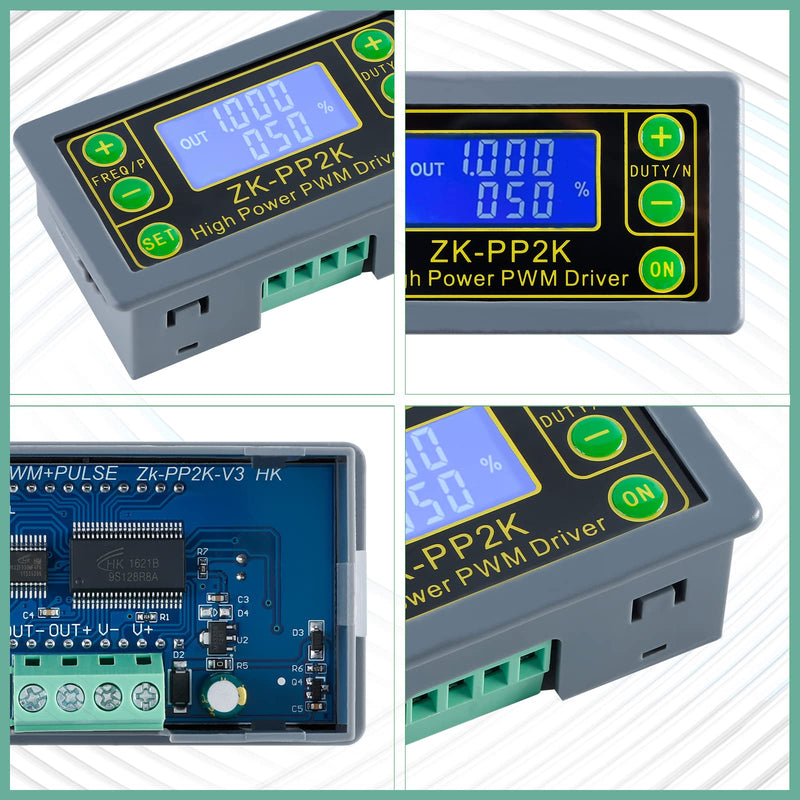 Function Signal Generator Zk Pp2k Pwm Pulse Frequency Generator 1hz 150khz Pwm Motor Speed
