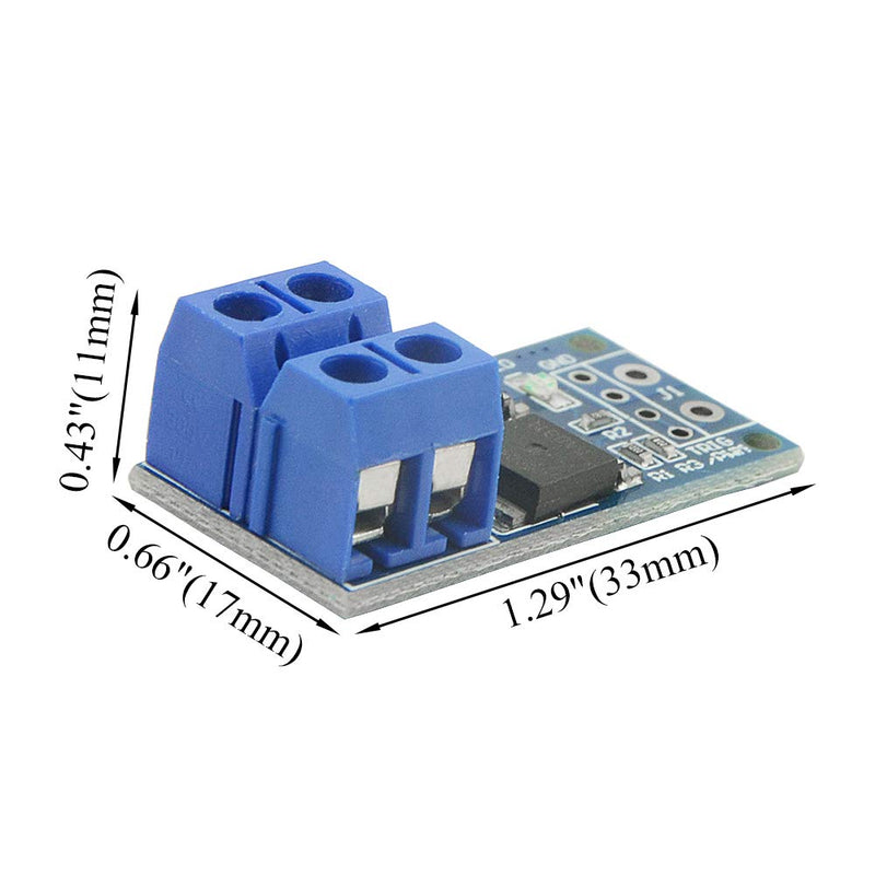XINGYHENG 10Pcs High Power 5-36V 400W MOS Field Effect Transistor Trigger Switch Driver Module ...