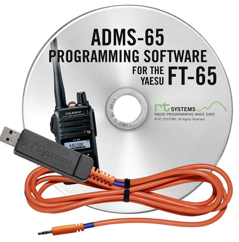 RT Systems Programming Software and USB-55 Cable for Yaesu FT-65 Dual Band HT | AusPower Australia