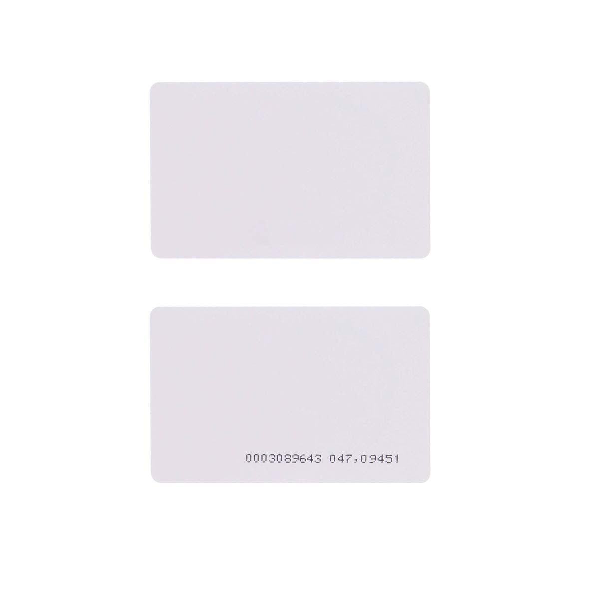 100 PCS 125KHz RFID Proximity ID Cards Token Tag Key Card for Entry ...