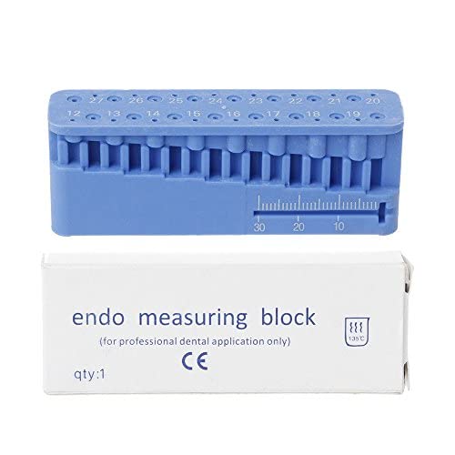 Dental Autoclavable Endodontic Files Block Measuring Instrument Ruler ...