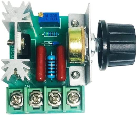 2Pcs AC PWM Motor Speed Controller AC 110-220V to 50-220V 25A 2000W?It ...