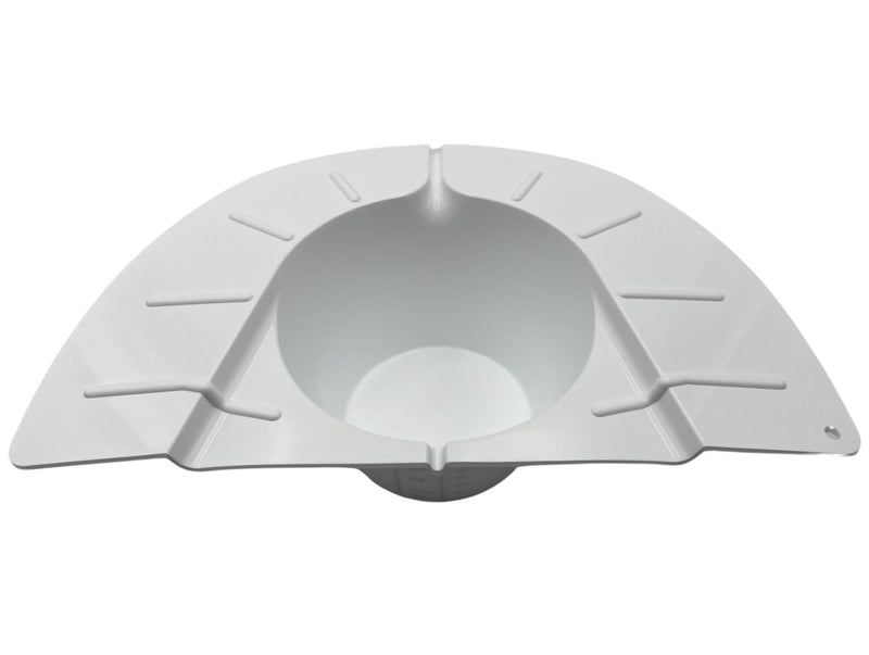 Graduated Specimen Collector Pans 800 ml /26 oz (Pack of 10) White ...