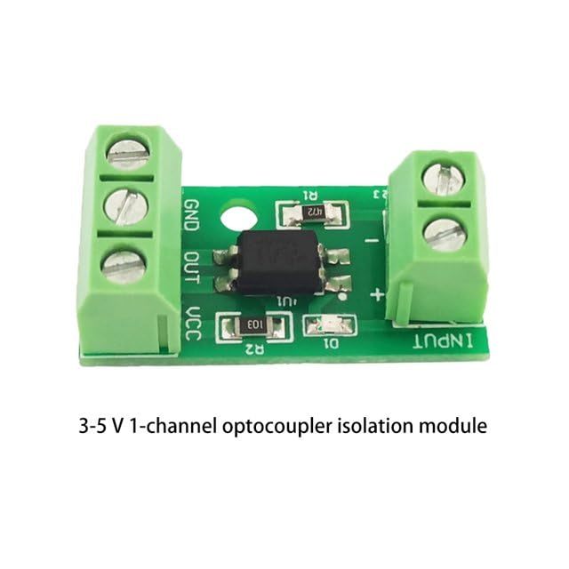 1Pc Green 1-Channel PC817 Optocoupler Isolation Module Optoelectronic ...