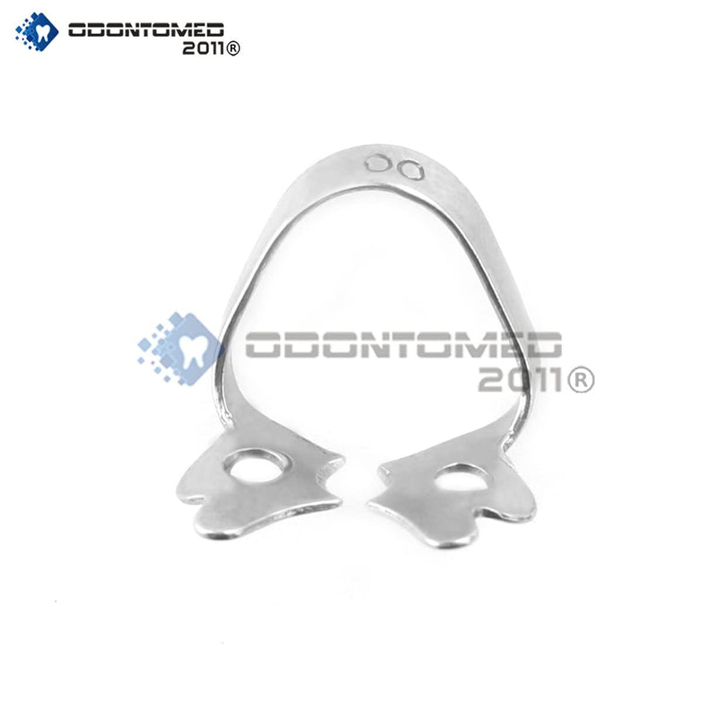 OdontoMed2011 Endodontic Rubber Dam Clamp #00 Anterior Premolars Winged ...