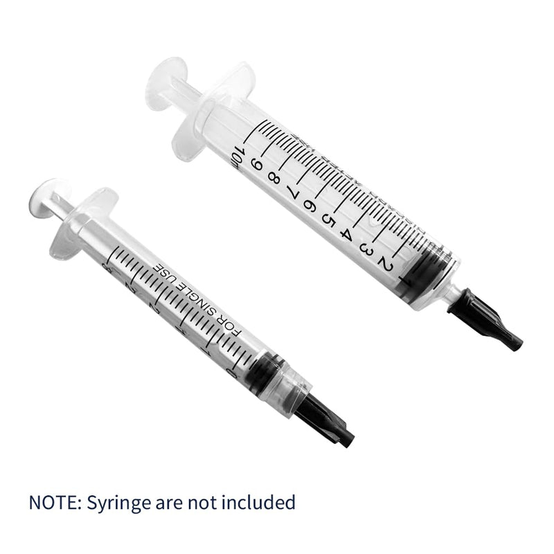 100 Pack Luer Lock Syringe Caps for Luer Slip Lock Tip Leak-Free ...