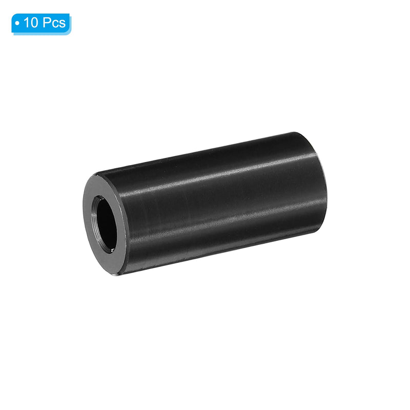 PATIKIL M6 Aluminum Spacers, 10 Pcs Metal Spacer Aluminum 1/4" ID x 1/2 ...