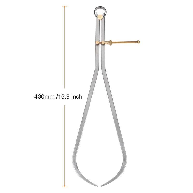 HARFINGTON Spring Joint Caliper 16 inch / 400mm Steel Spring Outside ...