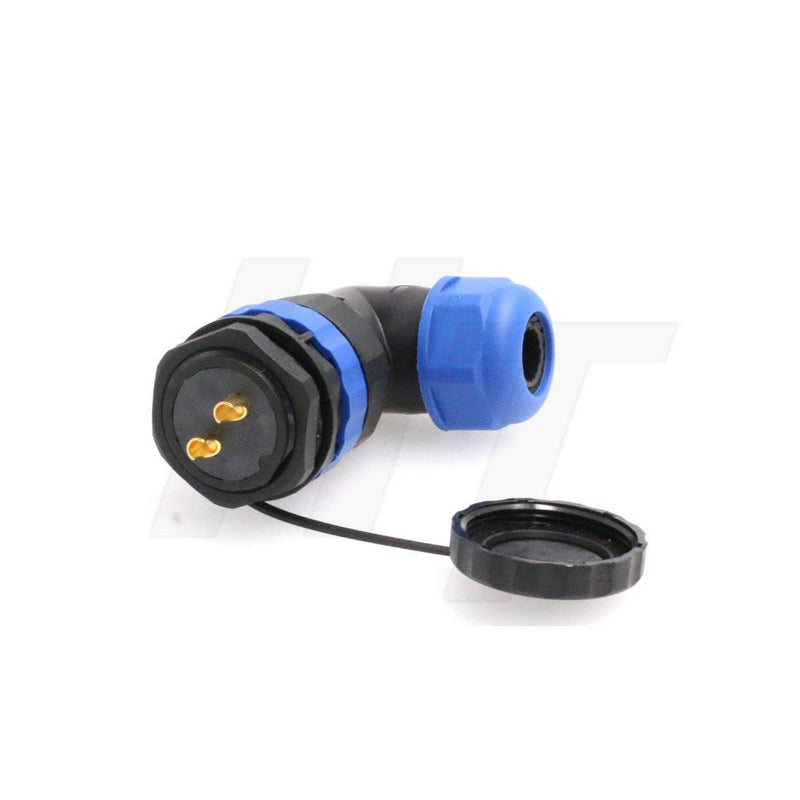 HangTon HE29 2 Pin Plastic Waterproof Connector Threaded Outdoor ...