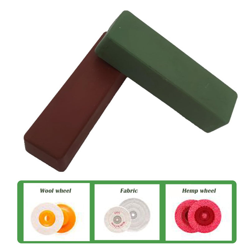 CHROMACRAFT 3 Pieces Metal Polishing Wax, Polishing Cutting Compound ...