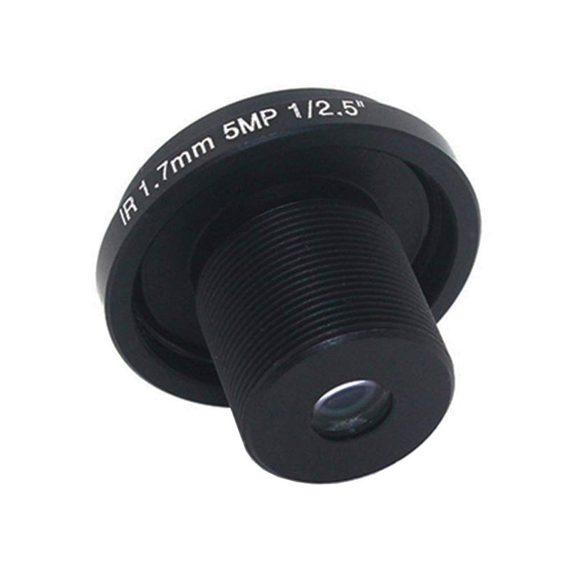 Wide Angle Fisheye Lens 1.7mm 180 Degree HD 5 Megapixel Lens for CCTV ...