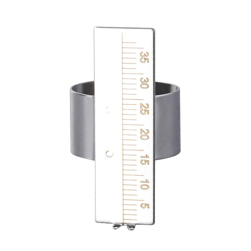 Stainless Steel Gauge Finger Ruler Span Measure Scale Oral Dental Ring ...