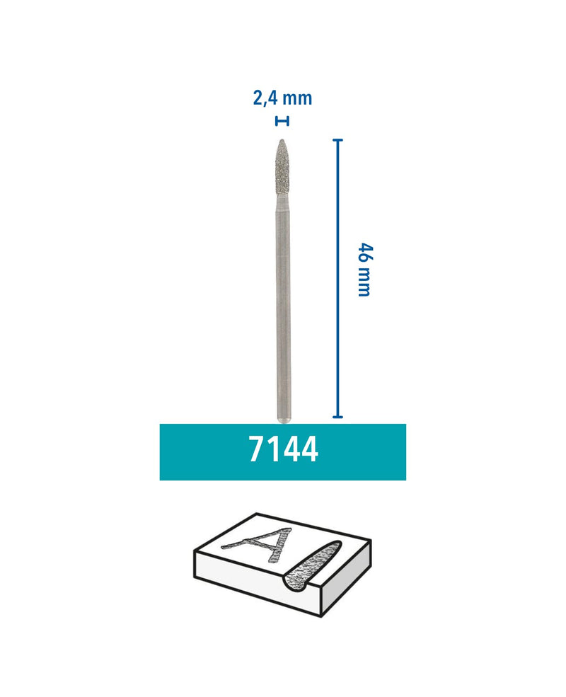 Dremel 7144 Diamond-Coated Cutter ø 2.4 mm Dremel 7144 | AusPower Australia