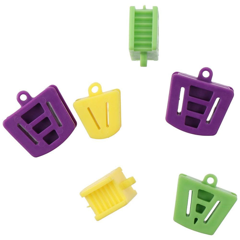 6 Packs Dental Bite Blocks,Dental Oral Silicone Mouth Prop Bite Blocks ...