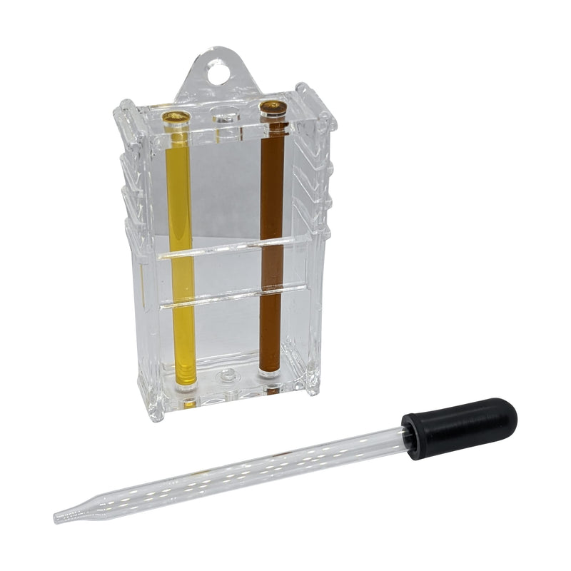 Fryer Oil Visual Test Kit with Dropper & Two Tubes (14-17 & 25 TPM) for ...