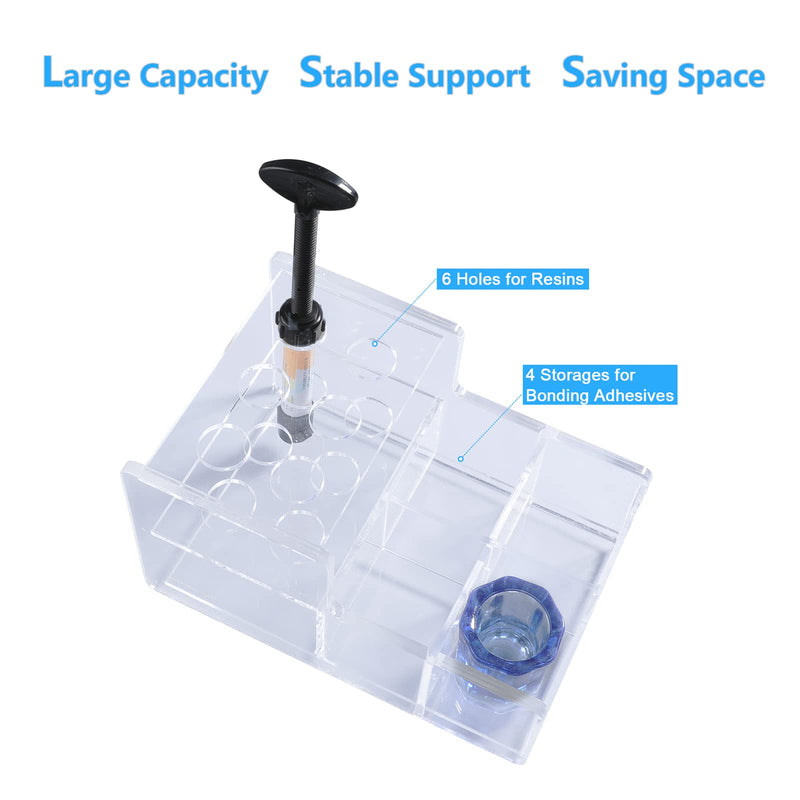 ANNWAH Dental Composite Syringe Organizer, Multi-Function Dental ...