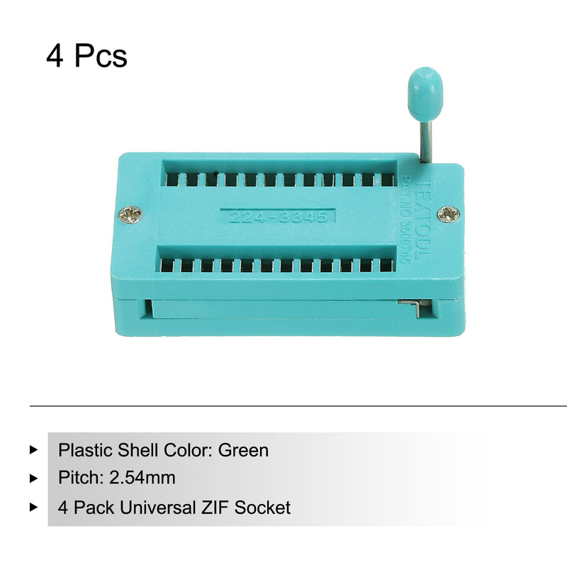 PATIKIL Universal IC Test ZIF Socket 24 Pin 2.54mm Pitch for ...