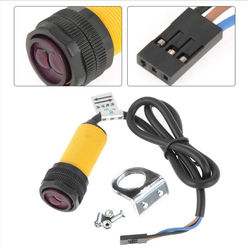 2Pcs Photoelectric Proximity Sensor Switch PNP NO Inductive Distance 3 ...