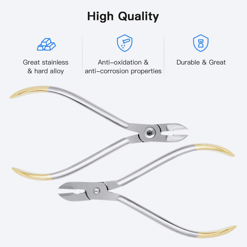 Dental Ligature Cutter Plier, Orthodontic Light Wire Cutting Pliers ...