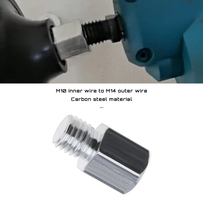 ECSiNG M10 Female Thread to M14 Male Thread Adapter for Angle Grinder ...