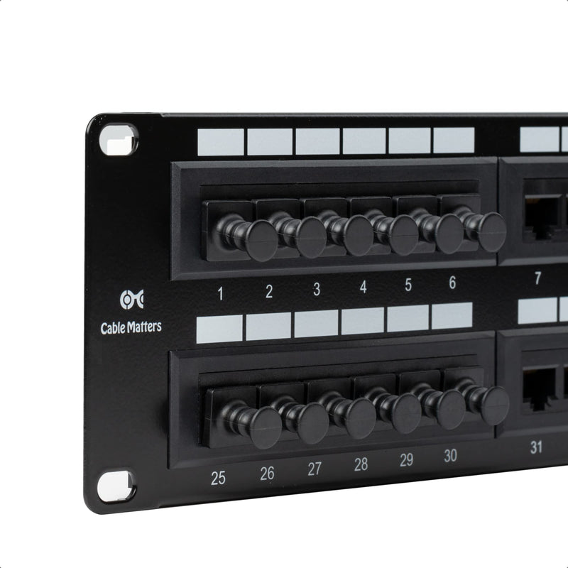 Cable Matters 50-Pack Ethernet Dust Cover, RJ45 Dust Cover (Dust Covers ...