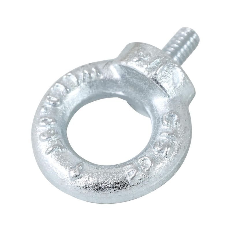 1/4"-20 Lifting Eye Bolts, Drop Forged C15 Galvanized Threaded Fastener ...