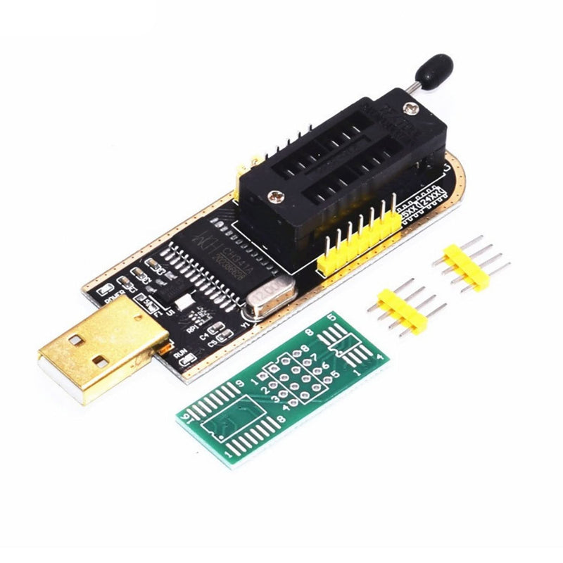 EEPROM Programmer & CH341A Programmer (CH341A + SOIC8 Clip + Dual ...
