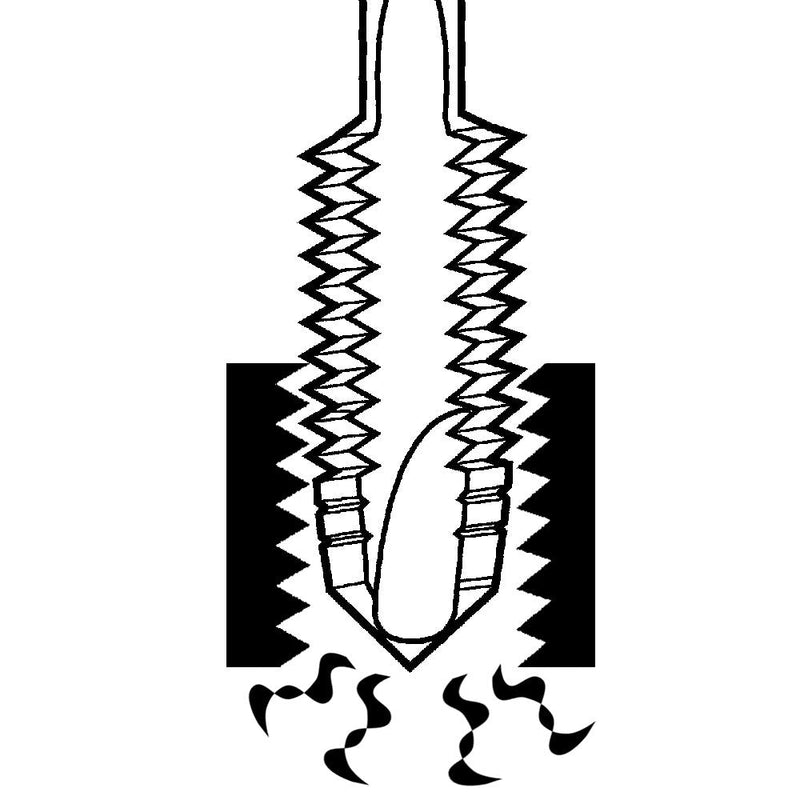 Champion Cutting Tool Brute Platinum XL22-6-32 Heavy Duty Spiral Point ...