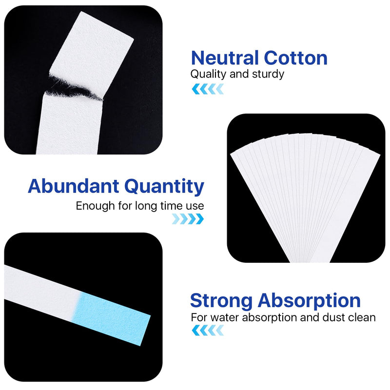 500 Pcs 6.3 x 0.79 In Chromatography Paper Strip, Experiments Filter ...