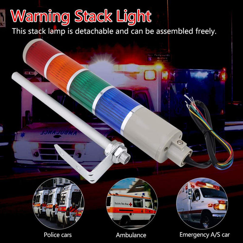 LED Andon Tower Lights, 4 Stack Super Bright Light Station Kit Tower ...