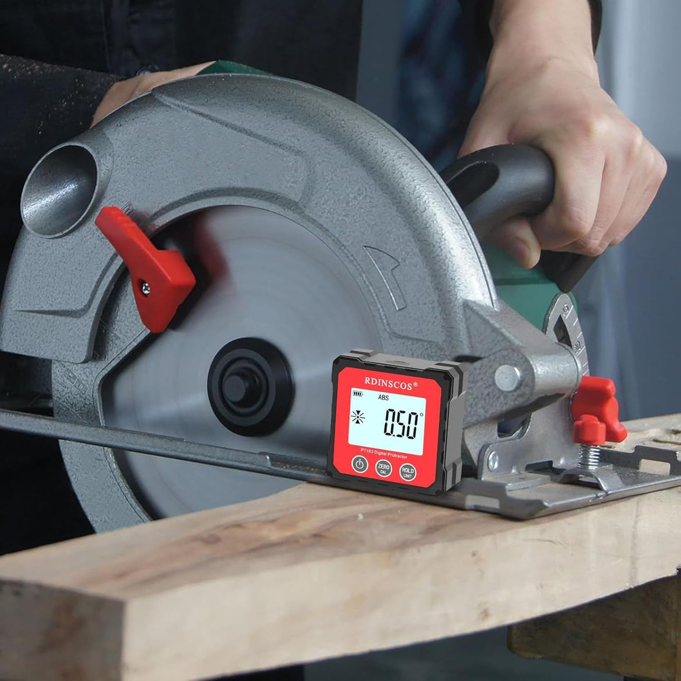 Digital LCD Protractor Inclinometer Spirit Level Inclinometer Magnetic ...