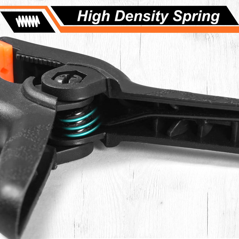 Spring Clamps 12 Packs, Spring Clips 3.5 inch Spring Clamp for Crafts ...