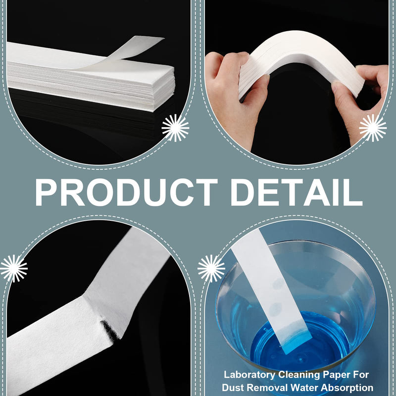 500 Pcs 6.3 x 0.79 Inches Grade 1 Chromatography Paper Strip ...