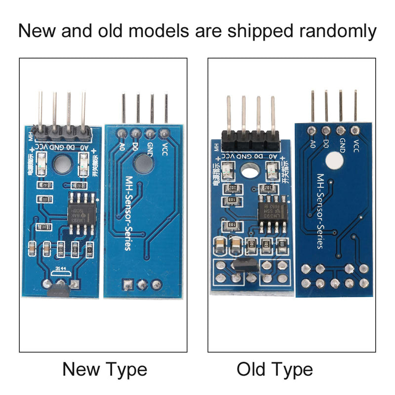5Pcs Effect Sensor Switch, Hall Effect Sensor Module 3.3v Speed ...
