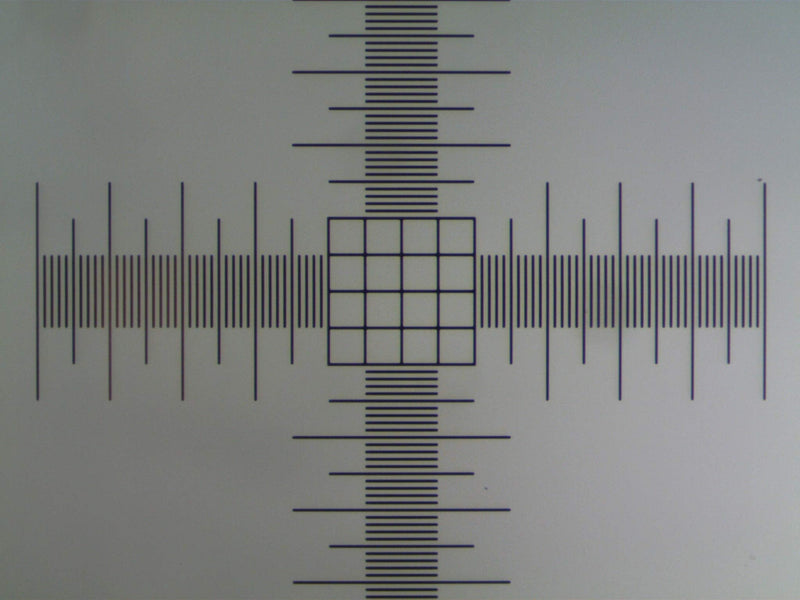 Microscope Stage Micrometer Calibration Slide (TCM-H) with 4-Scales and ...