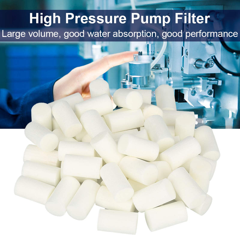 Pack of 50 Pump Pre-Filter Replacement PCP Compressor Cotton Filter Oil ...
