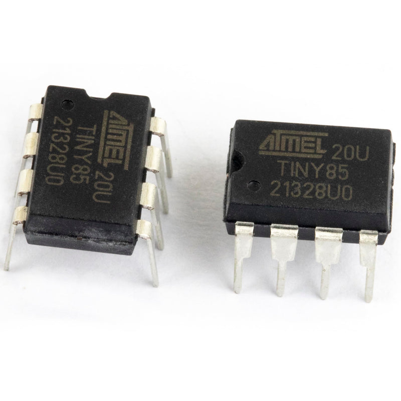 ATTINY85-20PU ATtiny85 Chip DIP-8 8-bit Microcontroller (Pack of 10 ...
