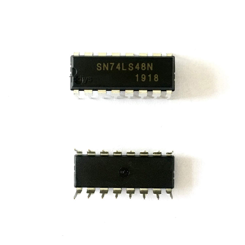 New 30Pcs for 74LS48 74LS48N SN74LS48N HD74LS48P DM74LS48N DIP-16 BCD ...