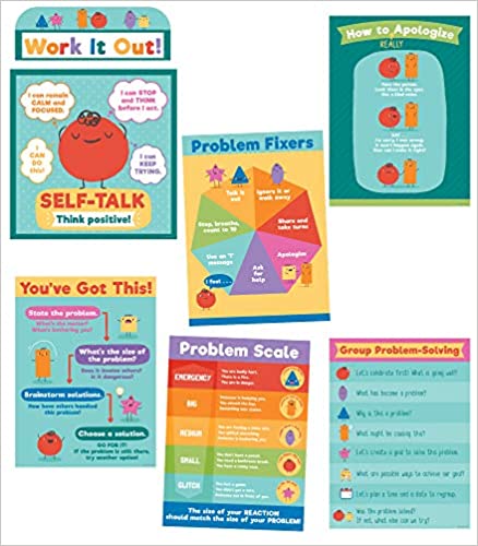 Carson Dellosa – Social Problem-Solving Bulletin Board Set, Classroom ...