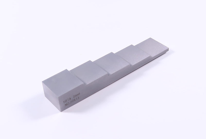 TMTECK Step Block 1018 Steel Calibration Block for Thickness Gauge 5 ...