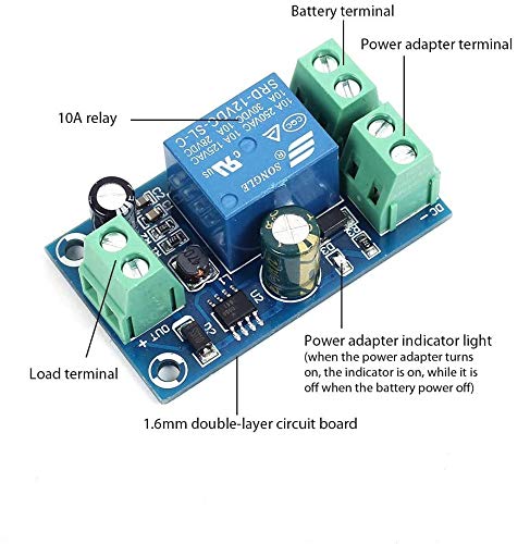 Yinhing Power Supply Controller, DC Power/Battery Switch DC 12V 24V 36V ...