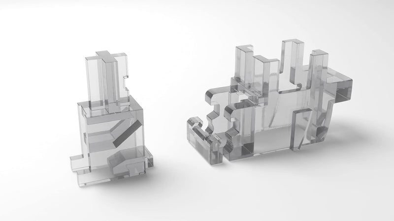 Asceny Plate Mount Stabilizers for Mechanical Keyboards (No Numpad Kit ...