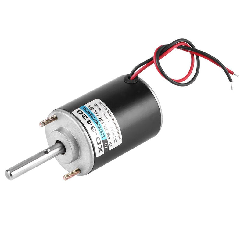 12V/24V 30W CW/CCW Permanent Magnet DC Motor Reversible Electric Gear ...