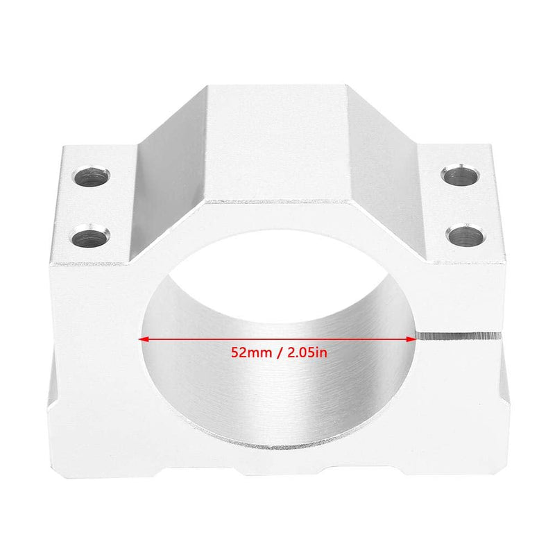 Aluminum CNC Spindle Motor Mount Bracket Clamp with Screws 52mm ...