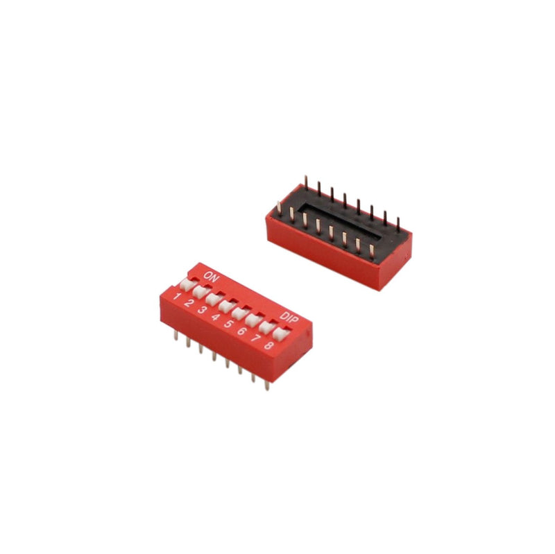 Double Row Dip Switch Assorted Kit Box Range 1 2 3 4 6 8 10 Position 2 ...