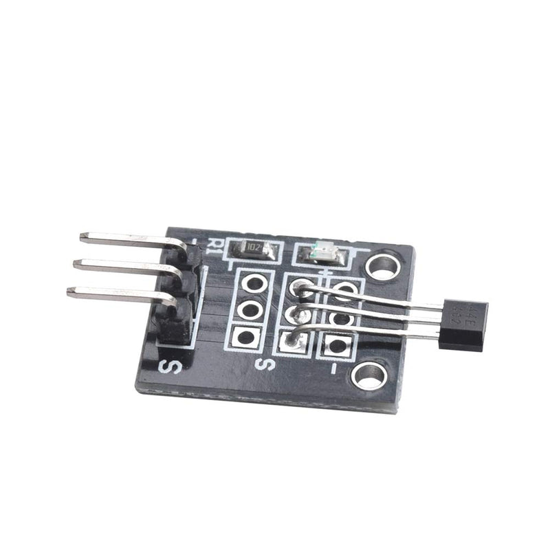 Onyehn Hall Effect Magnetic Sensor Module KY-003 DC 5V for Arduino PIC AVR Smart Cars(Pack of ...