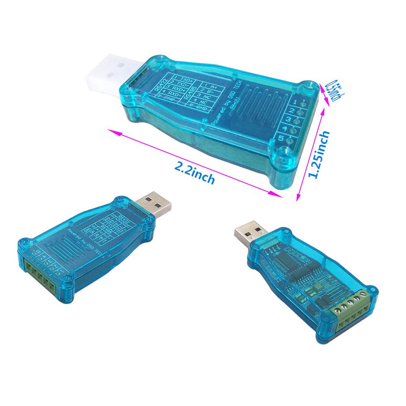 DSD TECH SH-U11 USB to RS485 RS422 Converter with FTDI FT232 Chip ...