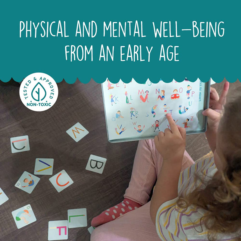 Yogi Fun Yoga ABC Magnets Educational Game for Learning The ABC in a ...