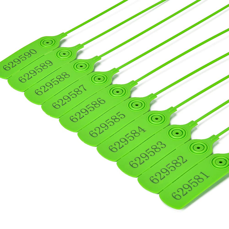 LeadSeals Middle Duty Plastic Seal Pull-Tite Security Seal Numbered ...