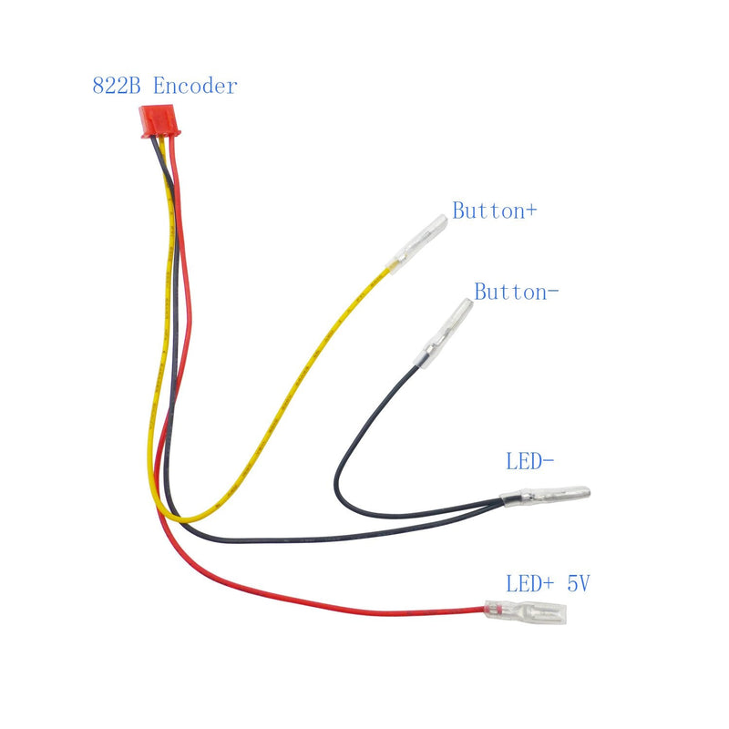 Sjjx Zero Delay Usb Encoder Led Joystick Kit Arcade Diy Controller For Pc Retropie Raspberry Pi